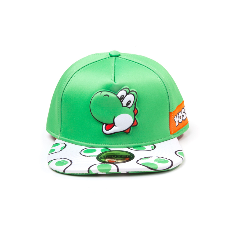 Nintendo EVA Super Mario Yoshi Snapback - GeekVault