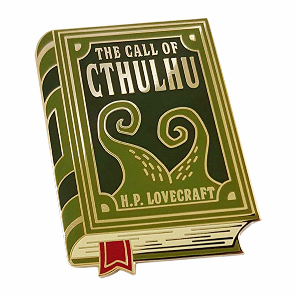 Cthulhu Mythos Novel Enamel Pin - GeekVault
