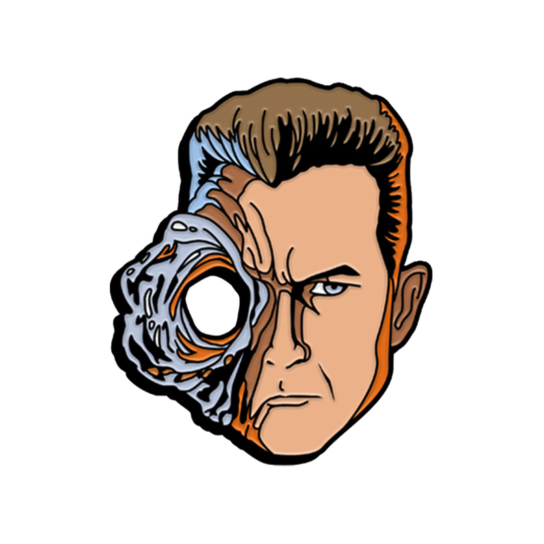 Terminator T-1000 Enamel Pin - GeekVault