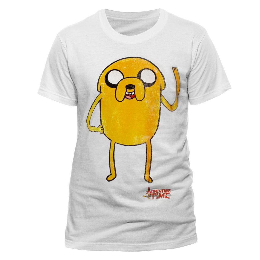Adventure Time Jake Waving T-Shirt - GeekVault