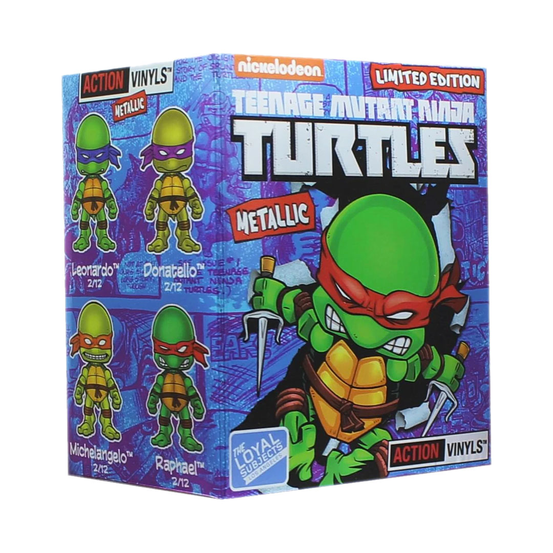 Teenage Mutant Ninja Turtles Metallic Action Figure Blind Box Vinyls ...