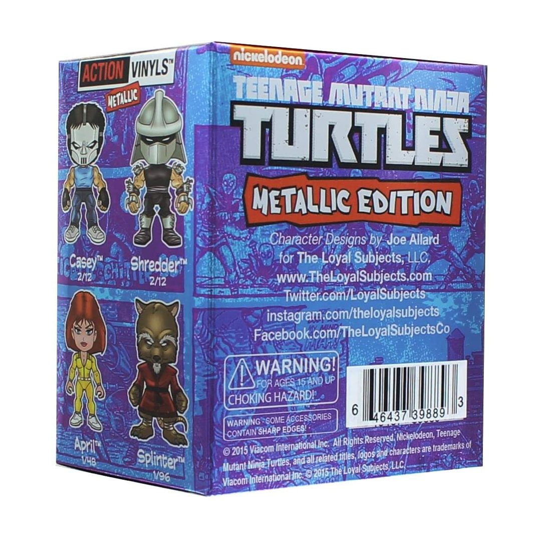 Teenage Mutant Ninja Turtles Metallic Action Figure Blind Box Vinyls ...