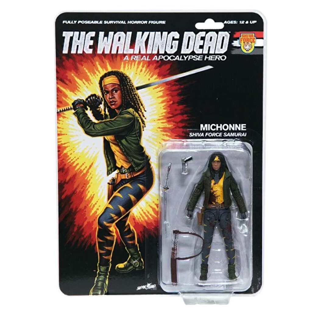 The Walking Dead - Shiva Force - Michonne (Bloody) Action Figure ...