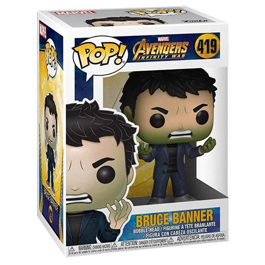 Marvel Avengers Funko POP! Vinyl #419 Bruce Banner - GeekVault
