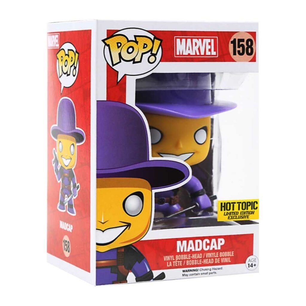 Marvel Funko POP! Vinyl #158 Madcap Deadpool - GeekVault