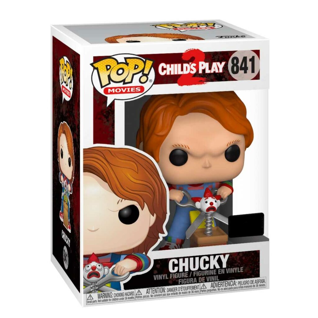 Child's Play 2 Funko POP! Vinyl #841 Chucky w/ Scissors Exc. - GeekVault