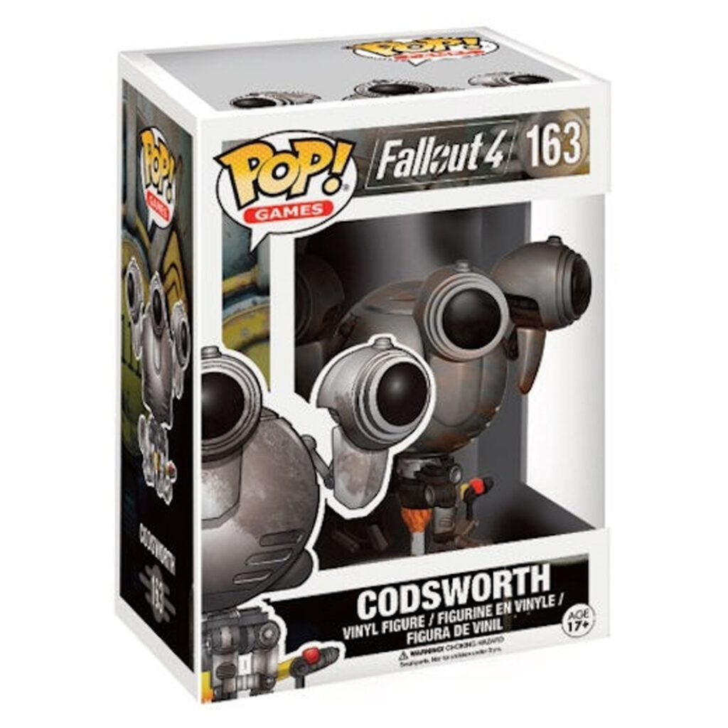 Fallout Funko POP! Vinyl #163 Codsworth 'Battle Damaged' Exclusive ...