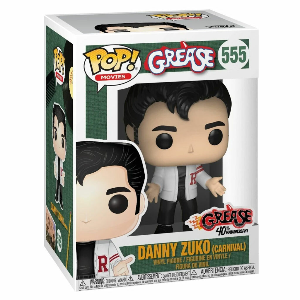 Grease Funko POP! Vinyl #555 Danny Zuko Carnival - GeekVault