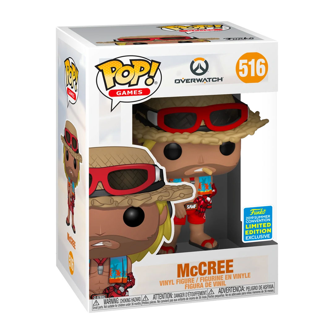 Overwatch Funko POP! Vinyl #516 Summer McCree (Cassidy) SDCC'19 - GeekVault