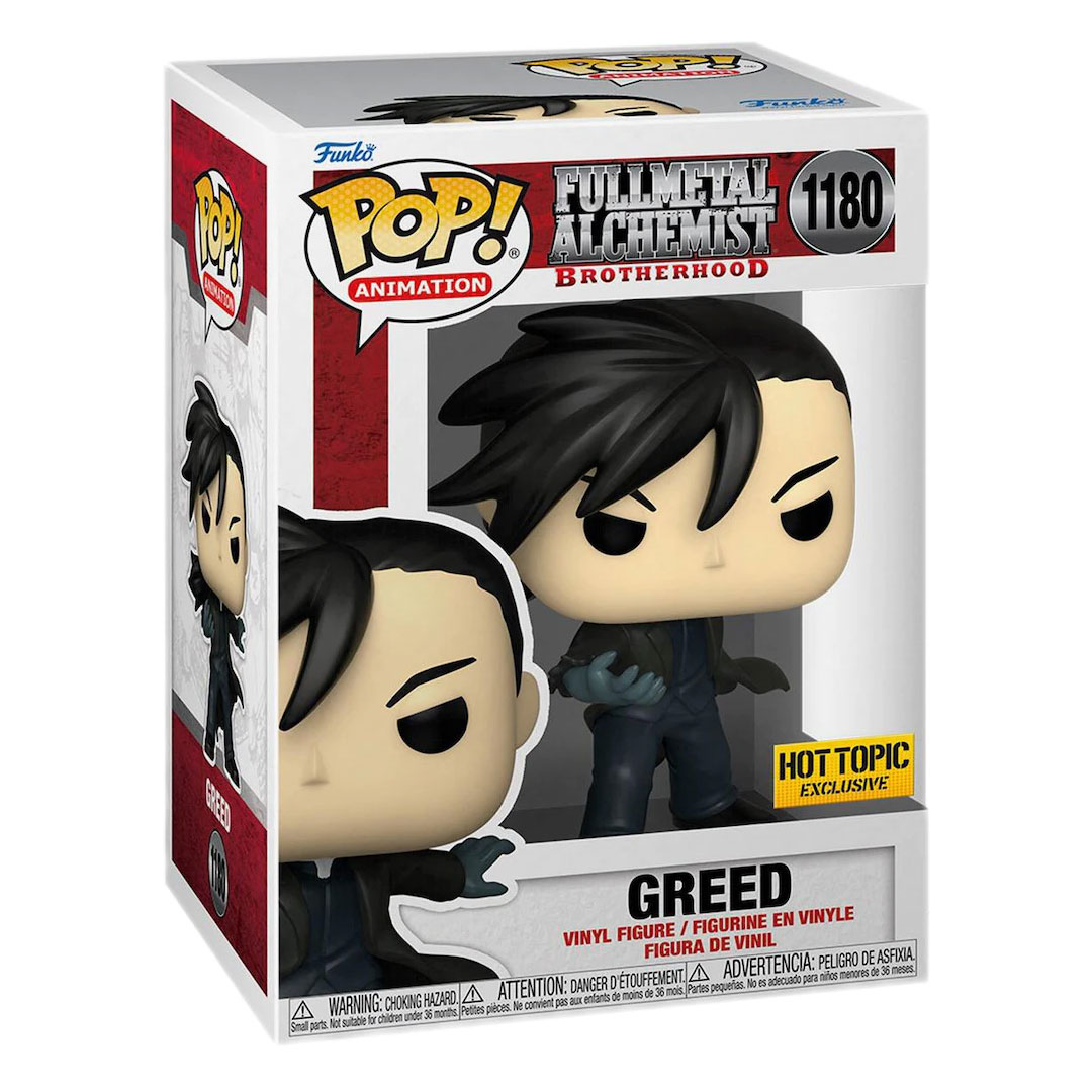 Full Metal Alchemist: Brotherhood Funko POP! Vinyl #1180 Greed - GeekVault