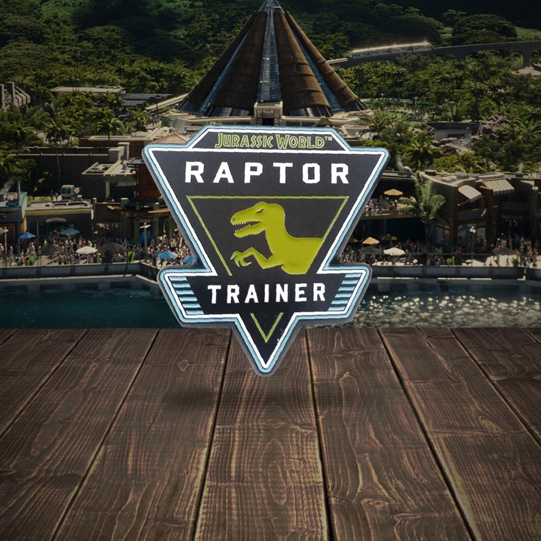 Jurassic World: Raptor Trainer Limited Edition Pin Badge - GeekVault