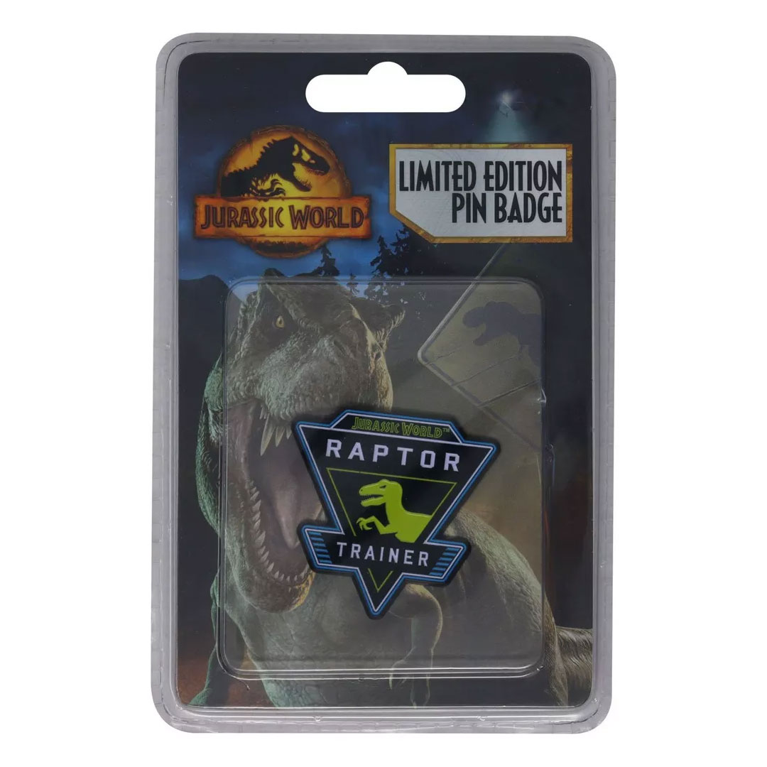 Jurassic World: Raptor Trainer Limited Edition Pin Badge - GeekVault