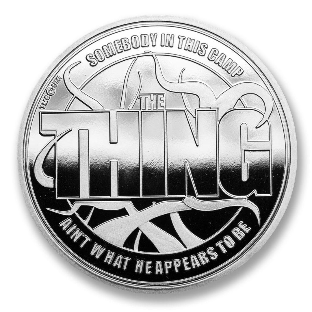 The Thing Collectable Coin 'Nobody Trusts Anybody Now' Silver Edition ...