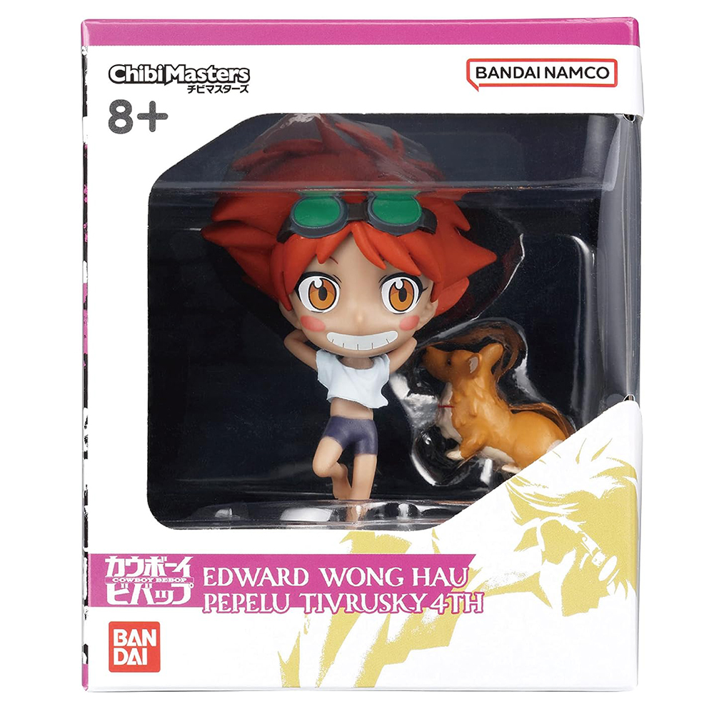 Chibi Masters: Cowboy Bebop Edward & Ein Figure - GeekVault