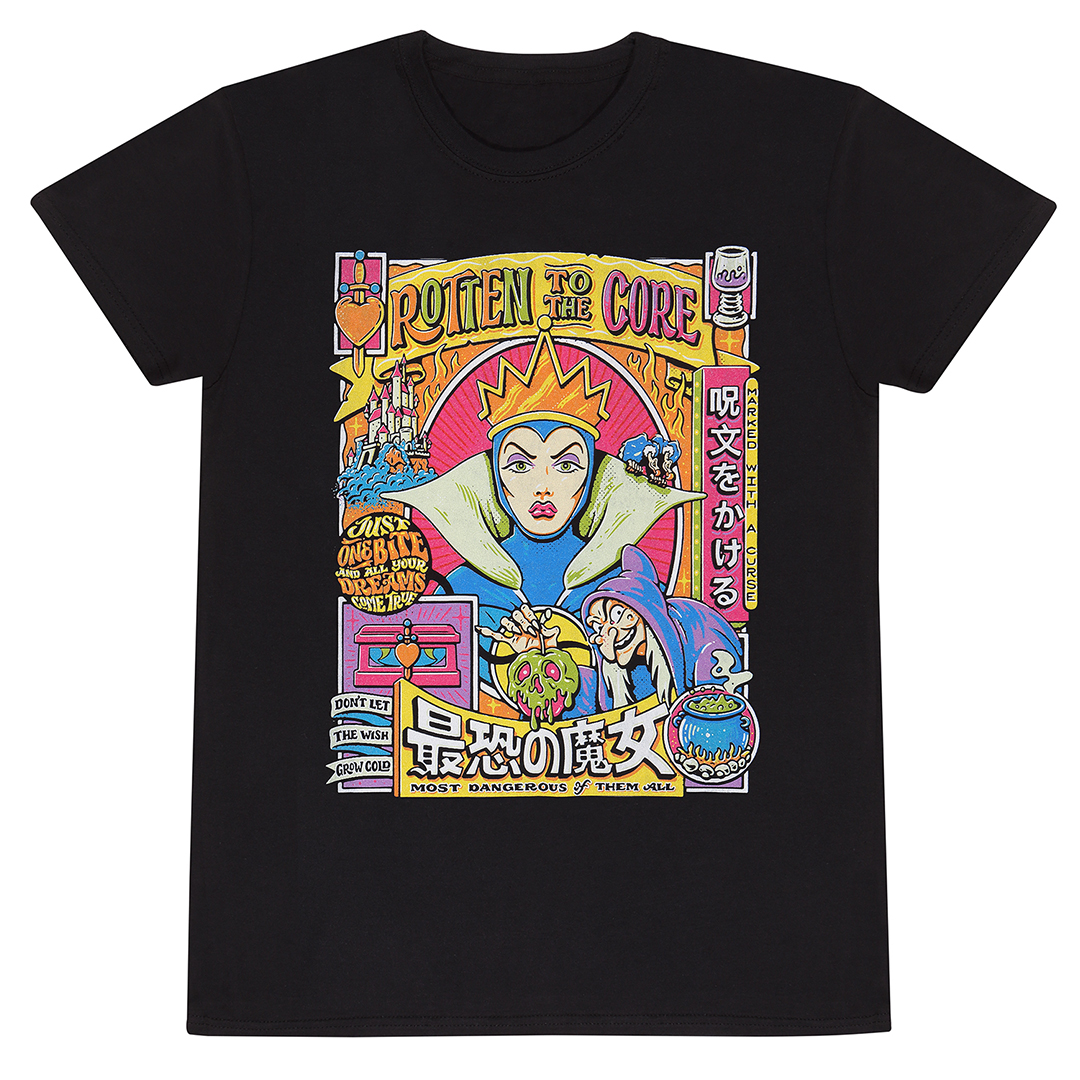 Disney Villains – Evil Queen 'Rotten To The Core' T-Shirt - GeekVault