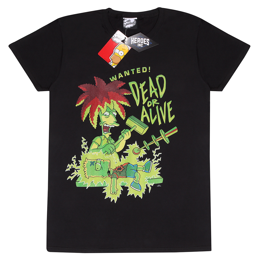 Simpsons – Sideshow Bob Dead Or Alive T-Shirt - GeekVault