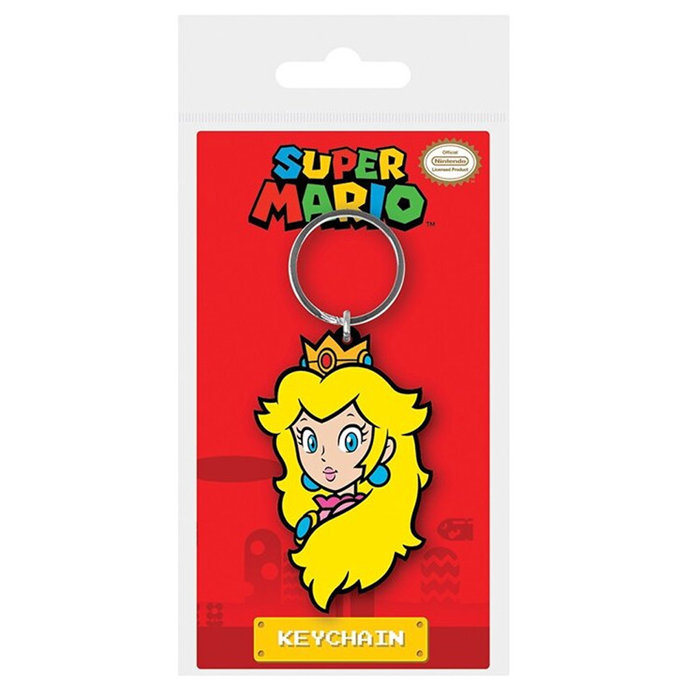 Super Mario Bros. PVC Rubber Keychain - GeekVault