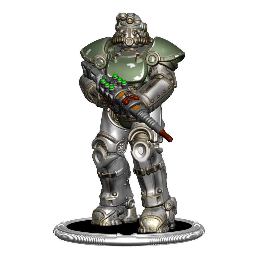 Fallout T-51 and Vault Boy (Classic) Collectible Figure Set With BAF ...