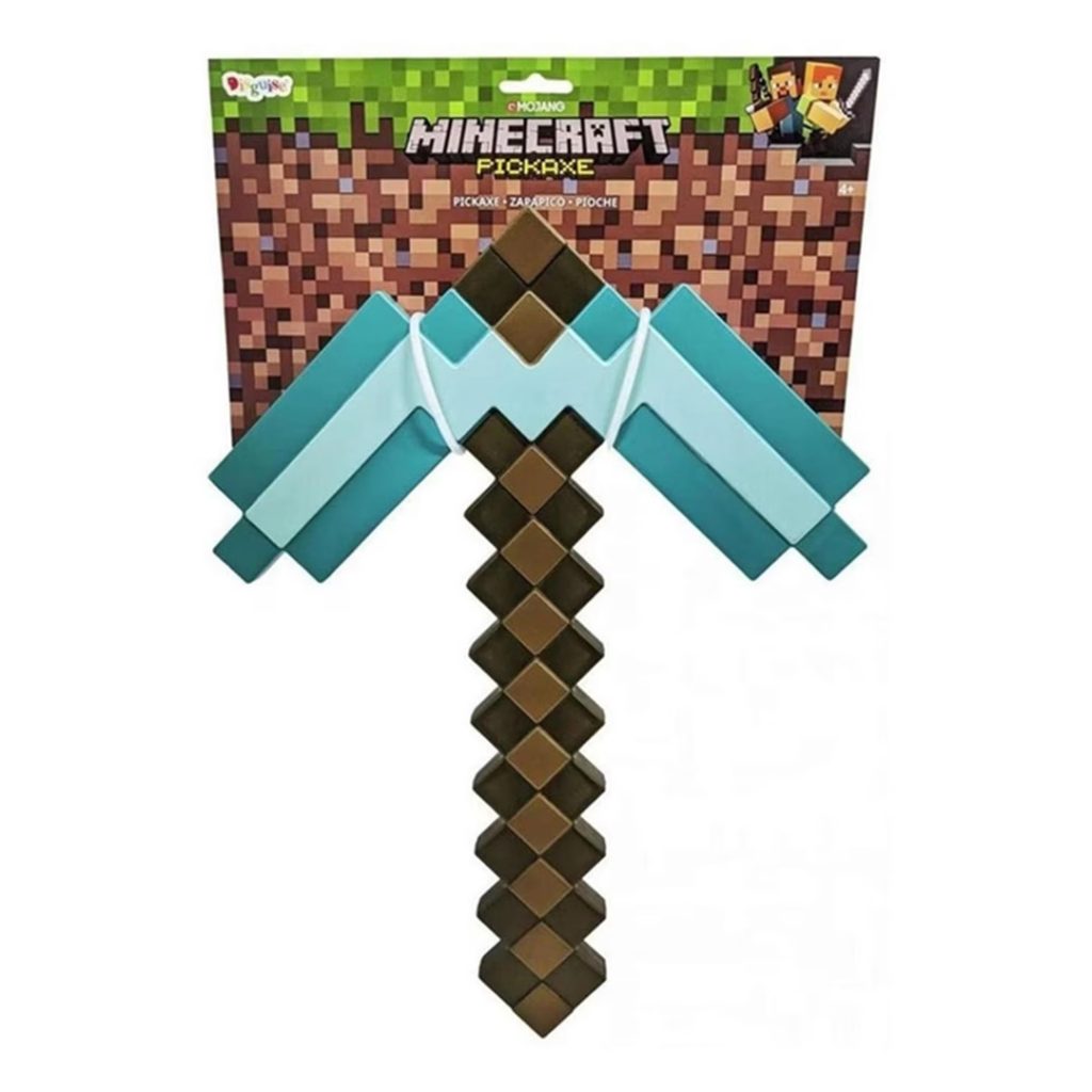 Minecraft: Diamond Pickaxe Prop - GeekVault