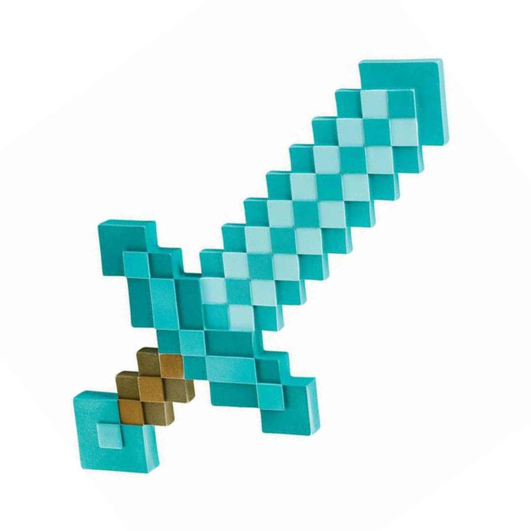 Minecraft: Diamond Sword Prop - GeekVault