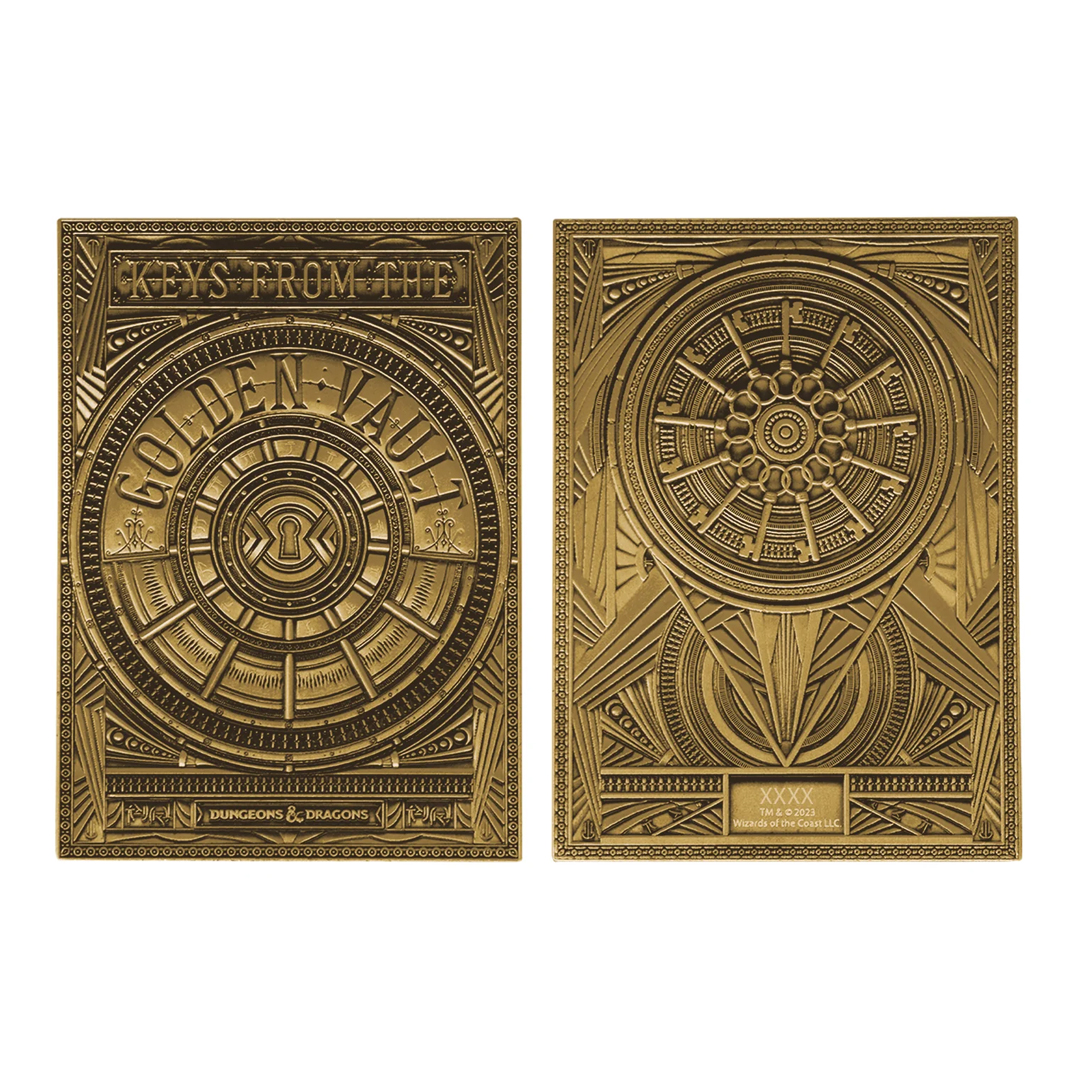 Dungeons & Dragons Limited Edition Keys From The Golden Vault Ingot ...