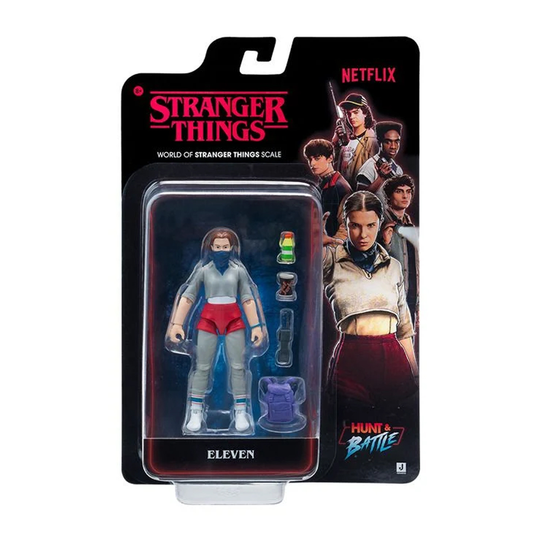 Stranger Things - World of Stranger Things - Eleven 3" Action Figure ...