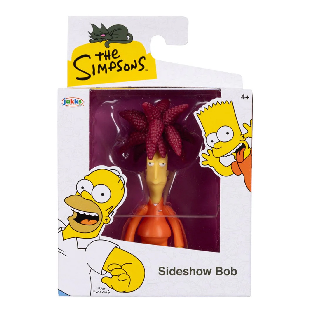 The Simpsons: Sideshow Bob 2.5" Action Figure - GeekVault